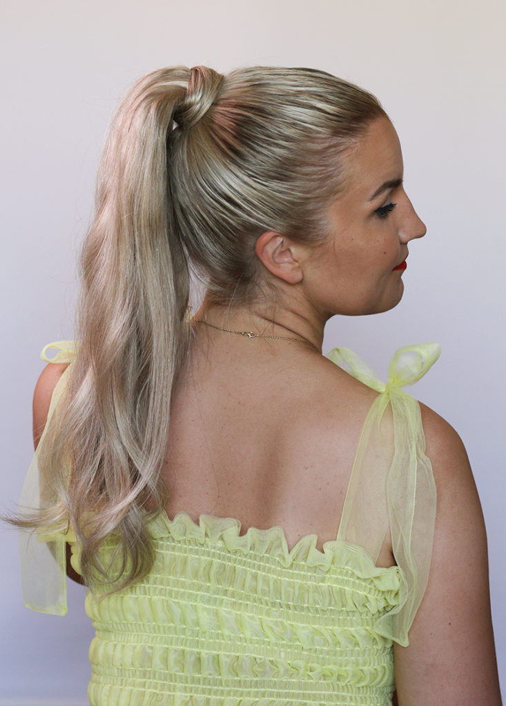 Rapunzel of Sweden Clip-in Ponytail ponnaripidennys | NUDE Erika