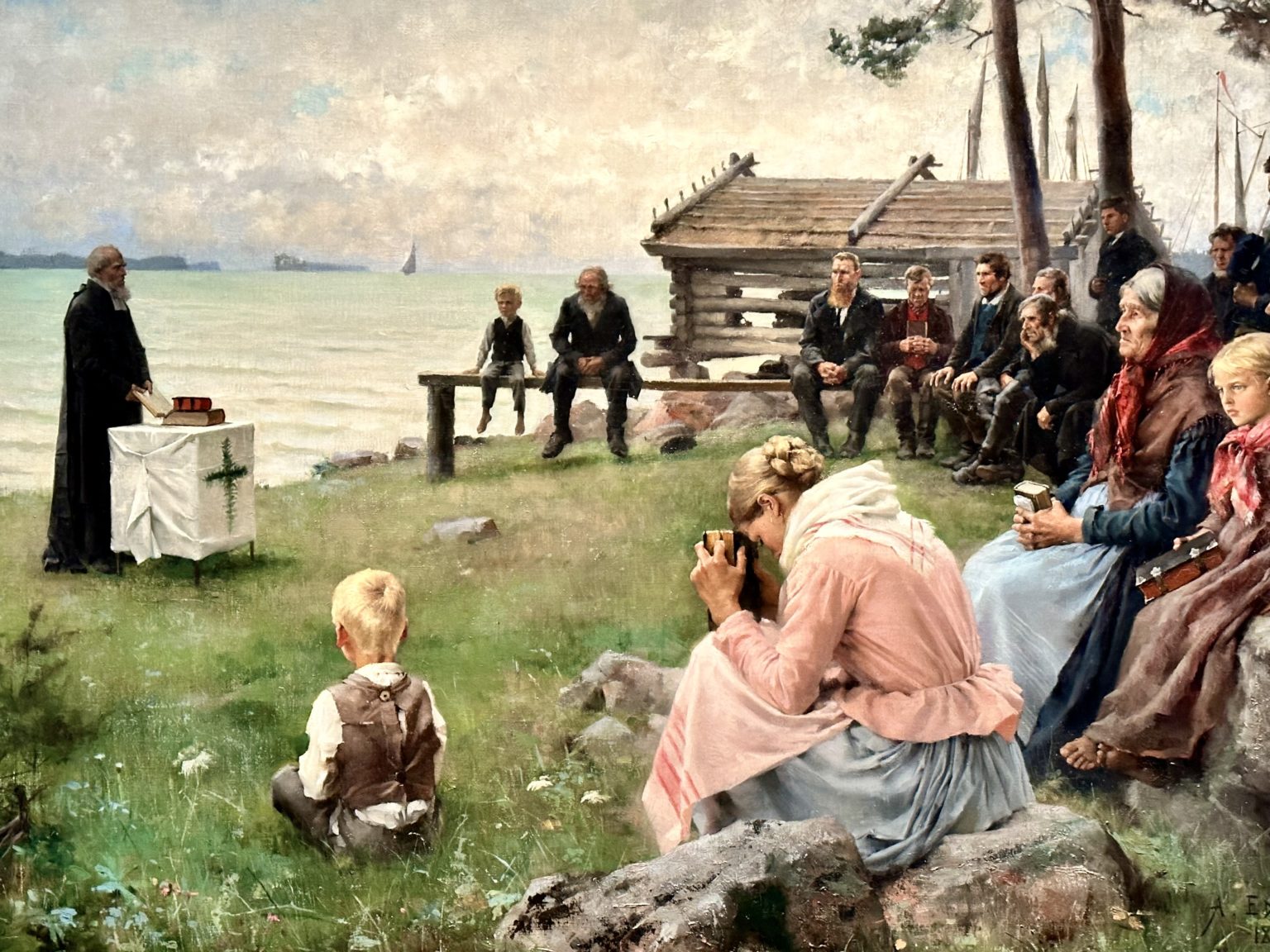 Albert Edelfelt -näyttely Ateneumissa - Naiselo Albert Edelfelt -näyttely